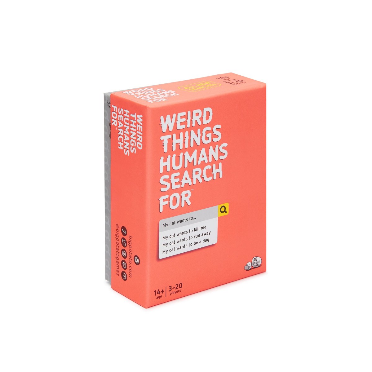 Big Potato Games - Weird Things Humans Search For Mini Edition ...