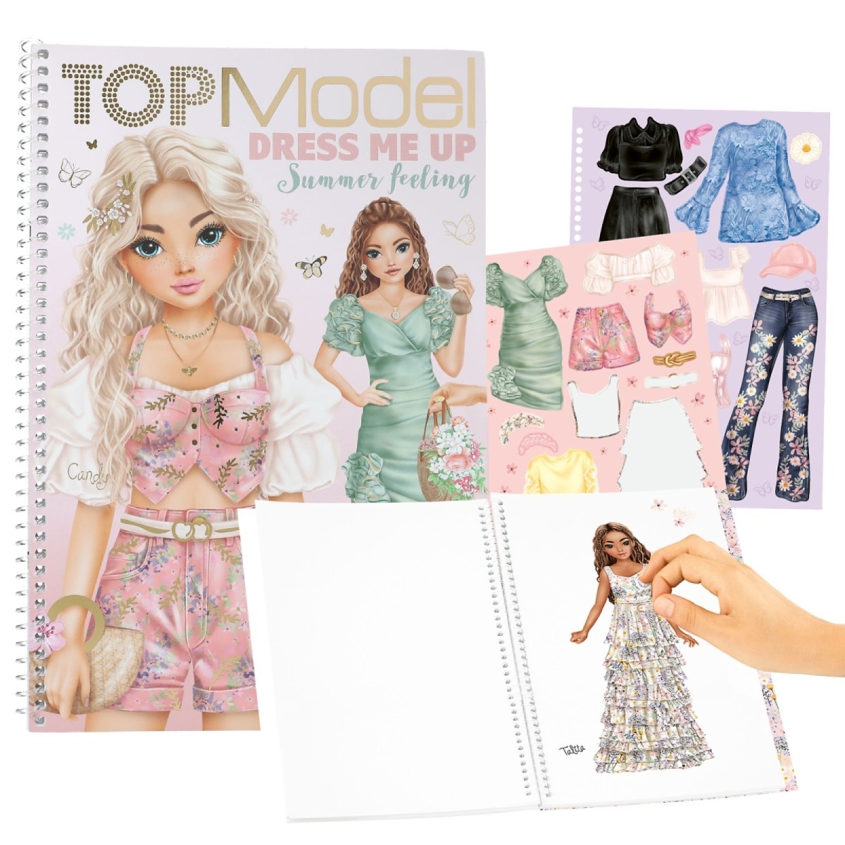 Depesche Top Model Dress Me Up Summer Feeling 413833 - ArgosyToys.co.uk