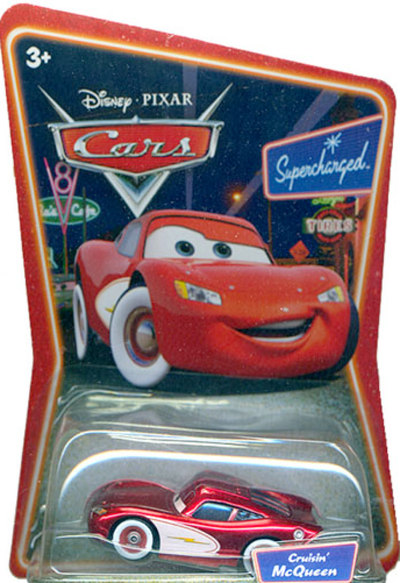 Mattel Disney Pixar Cars Supercharged - Cruisin' McQueen 2006 ...