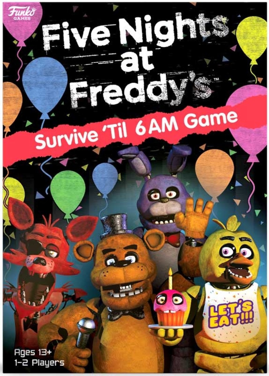 Funko Five Night's at Freddy's Survive 'Till 6AM Game - ArgosyToys.co.uk