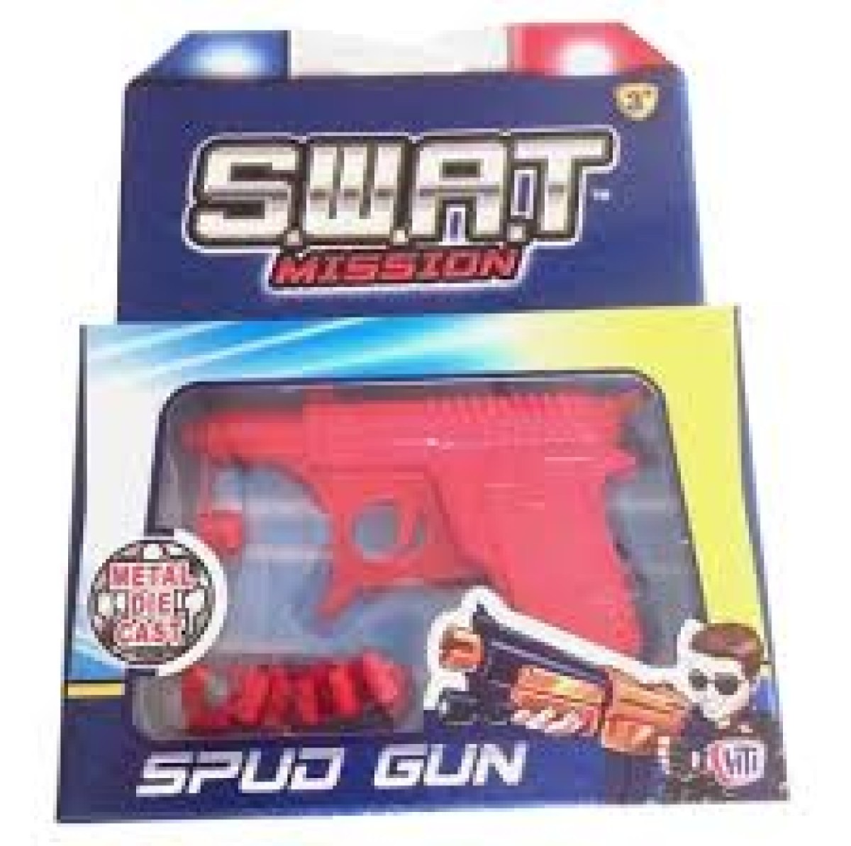 HTI Swat Mission Spud Gun Water Gun Pellet Gun - ArgosyToys.co.uk