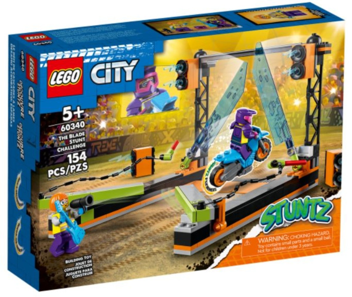 Lego 60340 City Stuntz The Blade Stunt Challenge - ArgosyToys.co.uk