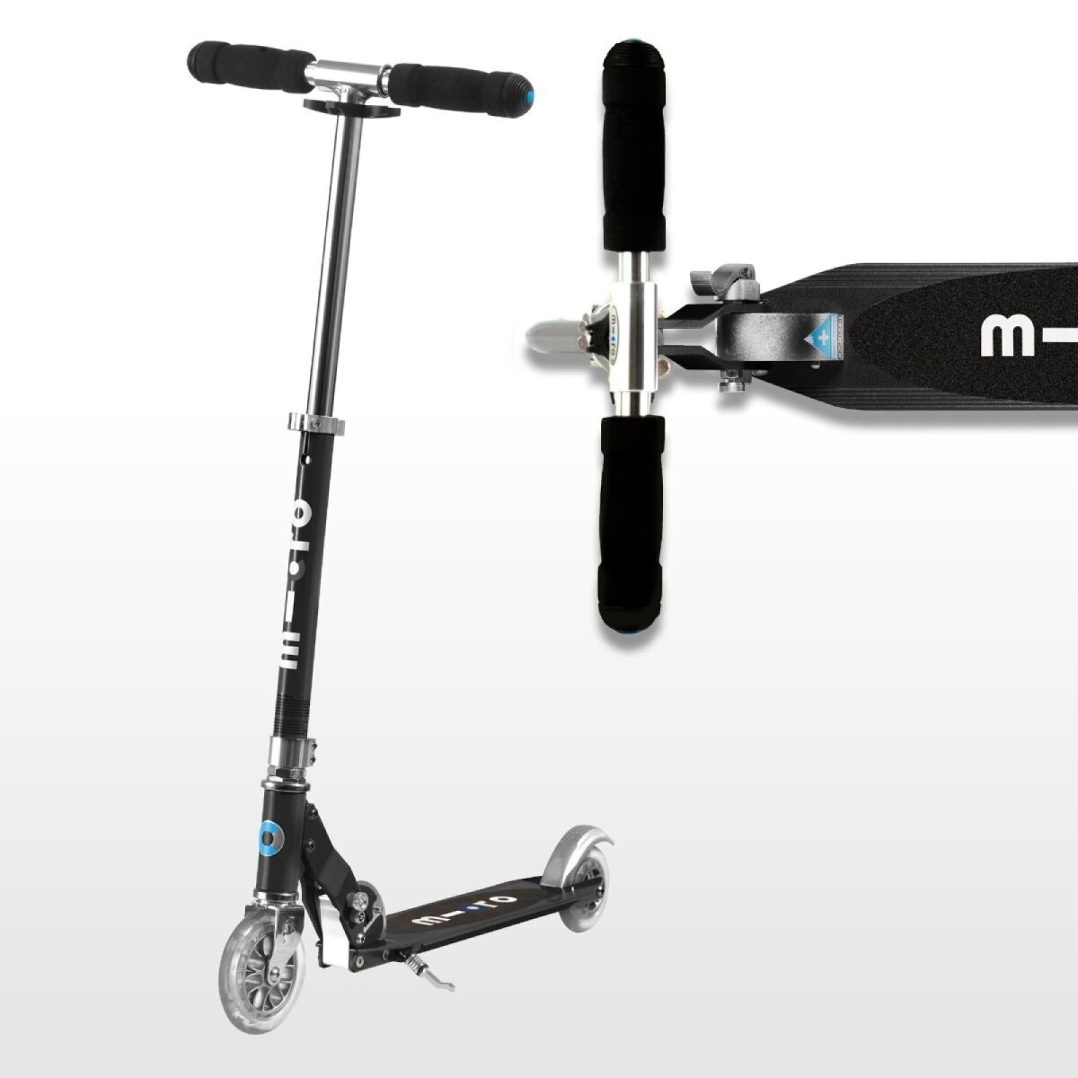Micro Scooter Sprite Black SA0026 - ArgosyToys.co.uk