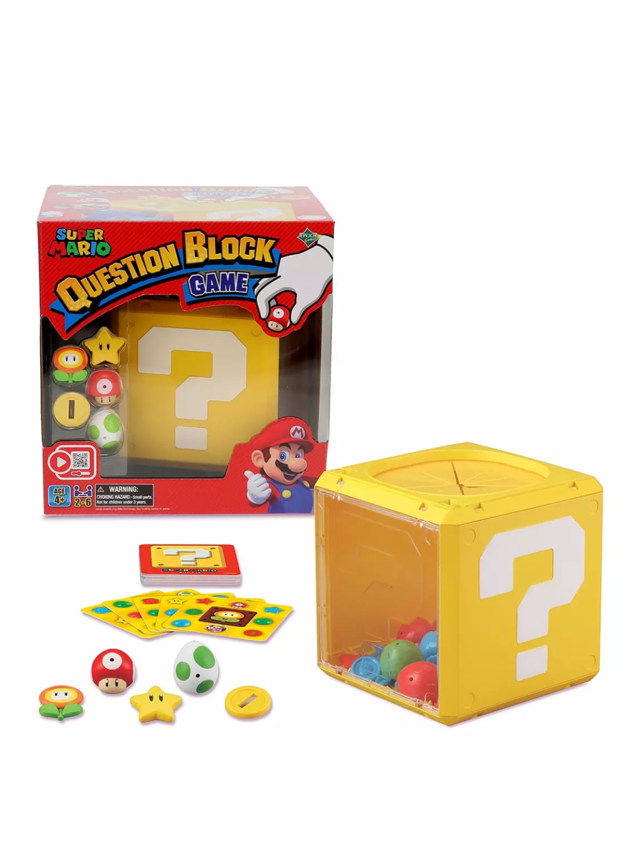 Epoch Super Mario Question Block Game - ArgosyToys.co.uk