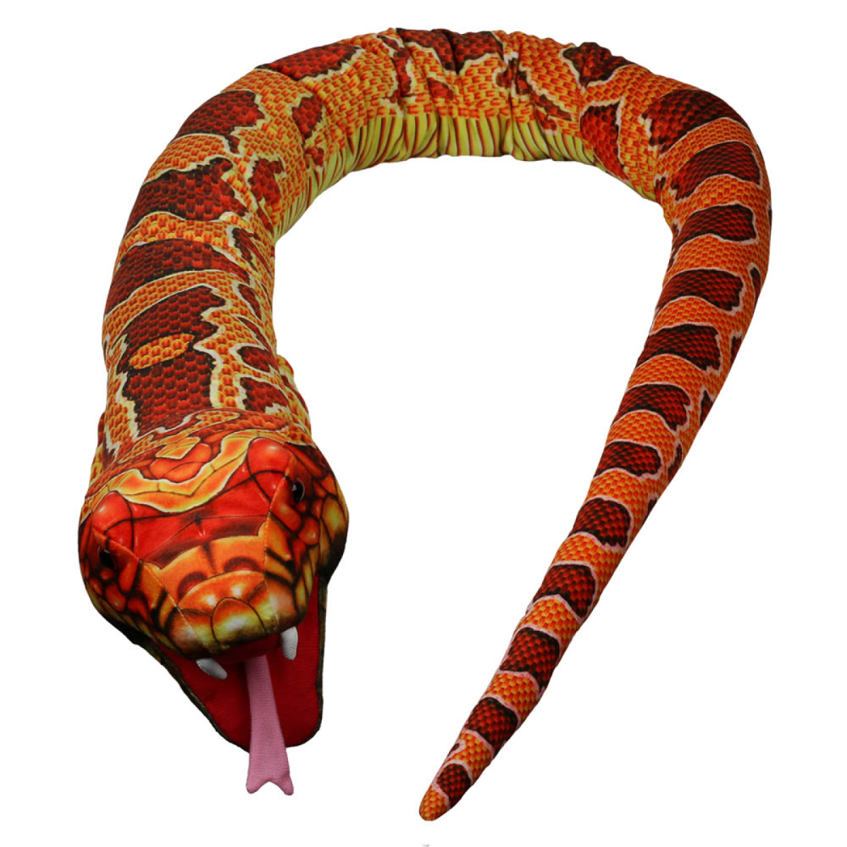 The Puppet Company Large Creatures Snake (Orange) - ArgosyToys.co.uk