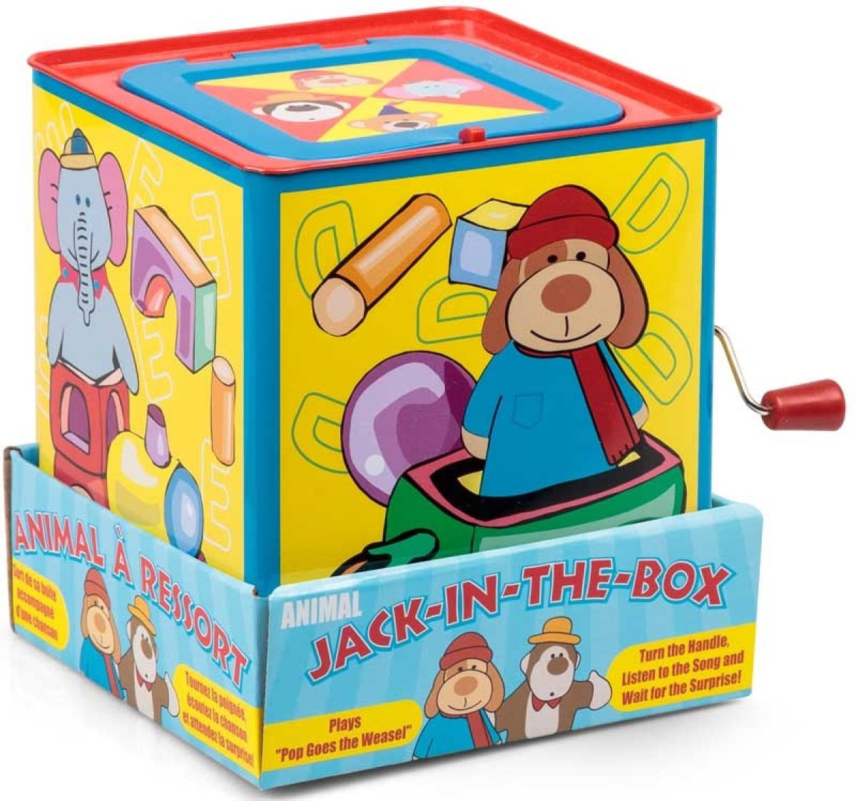 1FF Tobar Animal Jack In the Box - ArgosyToys.co.uk