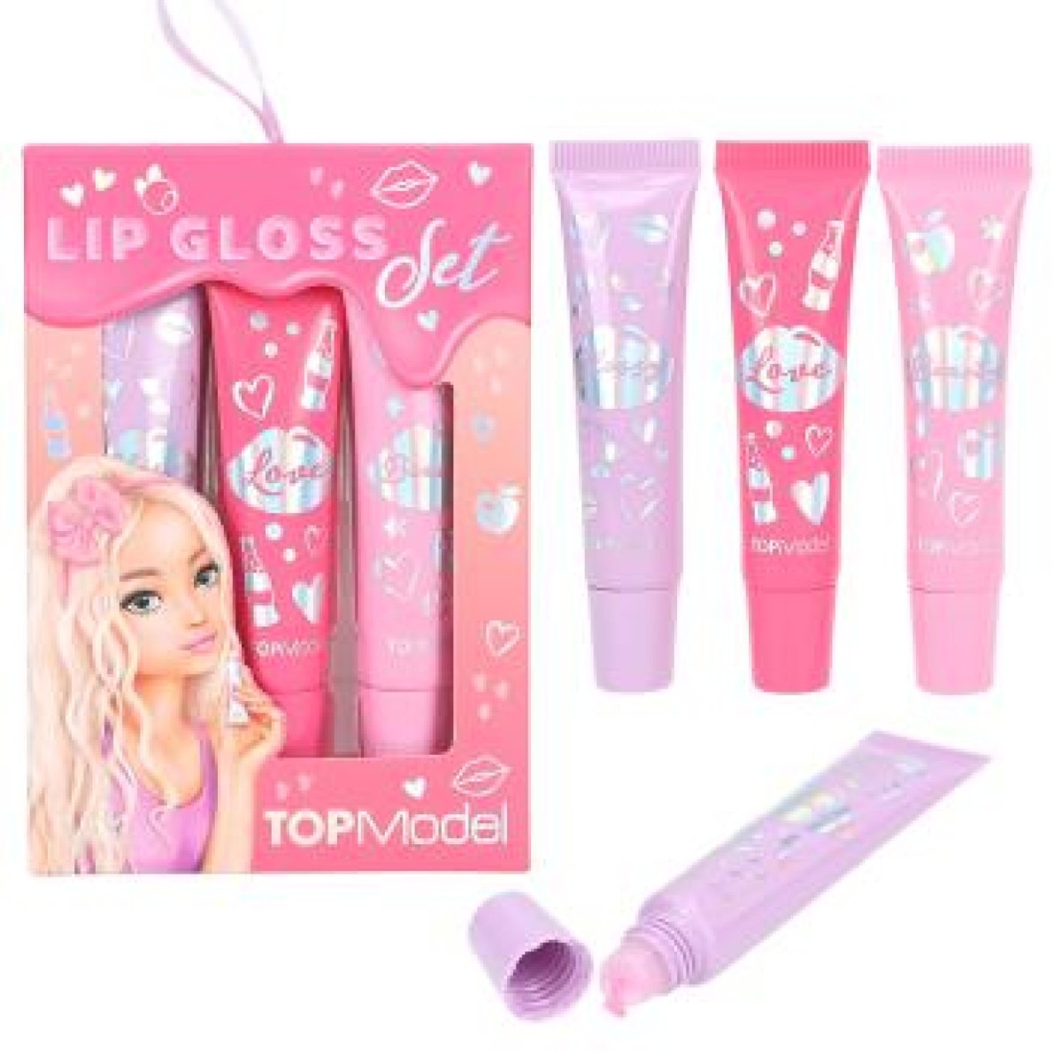 Depesche Top Model Lip Gloss Set Beauty 0413711_A - ArgosyToys.co.uk