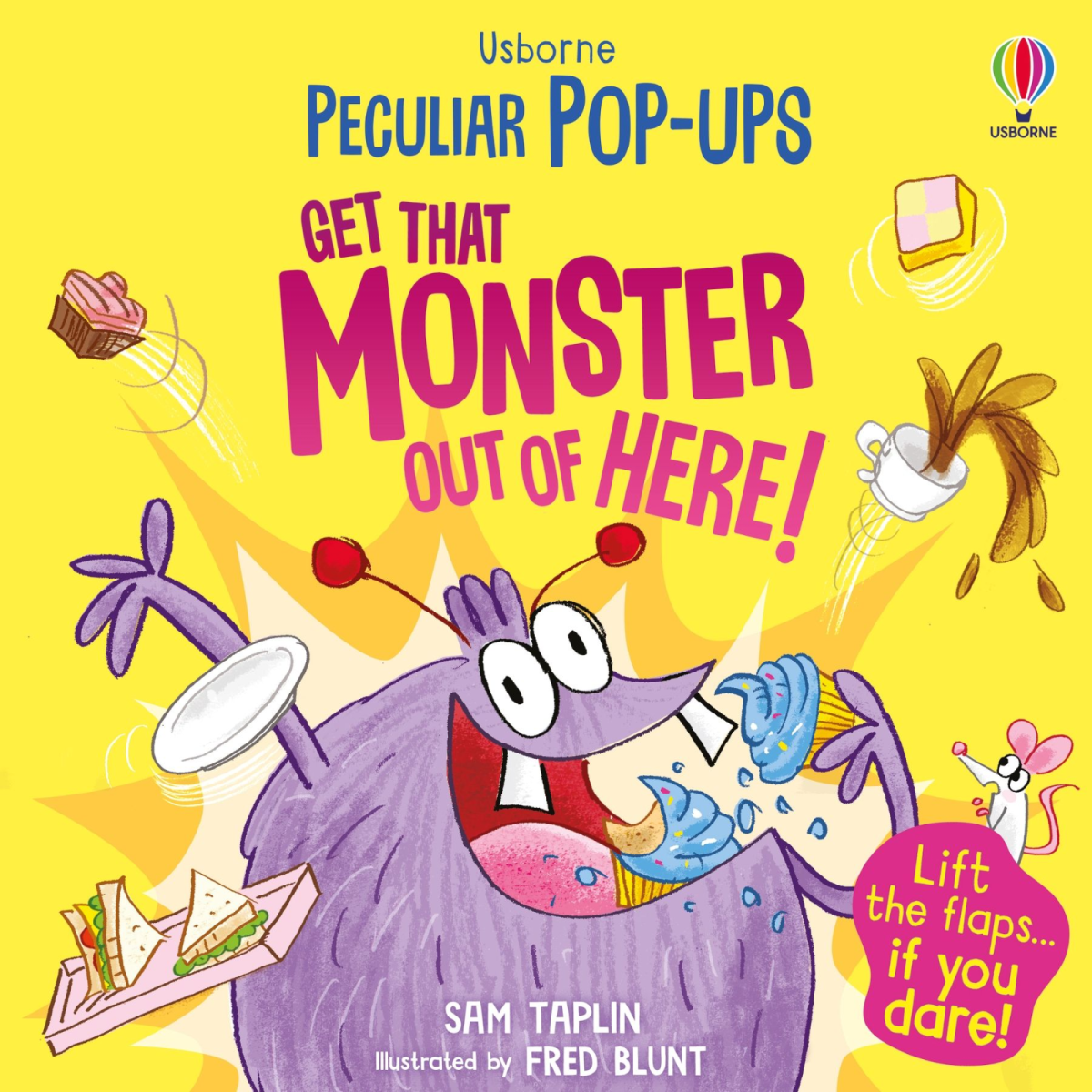Usborne Peculiar Pop-Ups Monster Book - ArgosyToys.co.uk