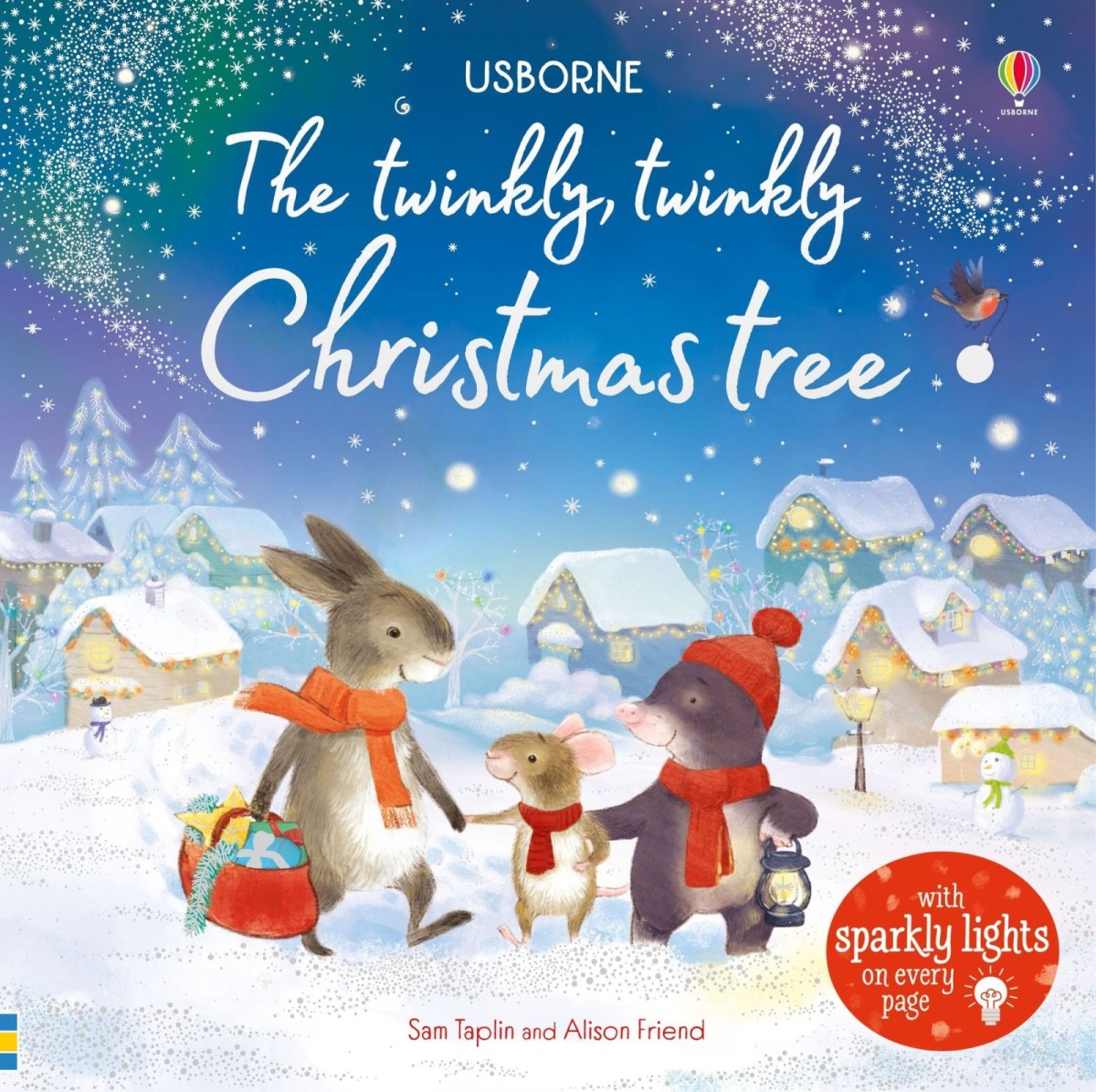 Usborne The Twinkly Twinkly Christmas Tree Book - ArgosyToys.co.uk