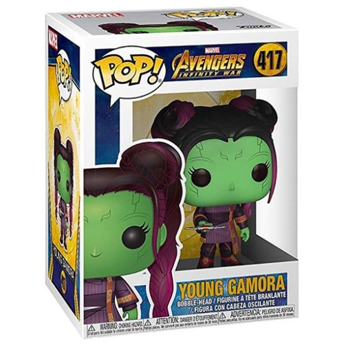 Funko Pop Marvel Avengers Infinity War 417 Young Gamora ArgosyToys