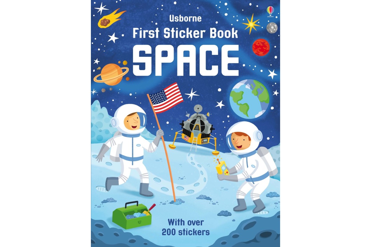 Usborne First Sticker Book Space - ArgosyToys.co.uk