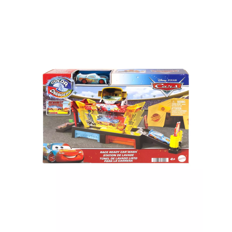 Mattel Disney Pixar Cars Race Ready Car Wash - ArgosyToys.co.uk