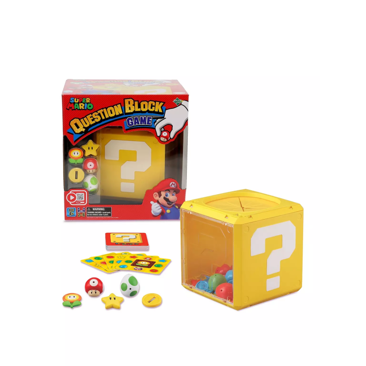 Epoch Super Mario Question Block Game - ArgosyToys.co.uk