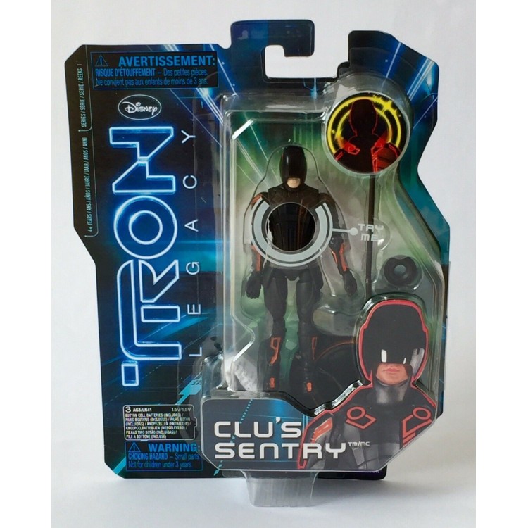 SPM Tron Legacy 2010 Light Up Clu's Sentry Figure - ArgosyToys.co.uk